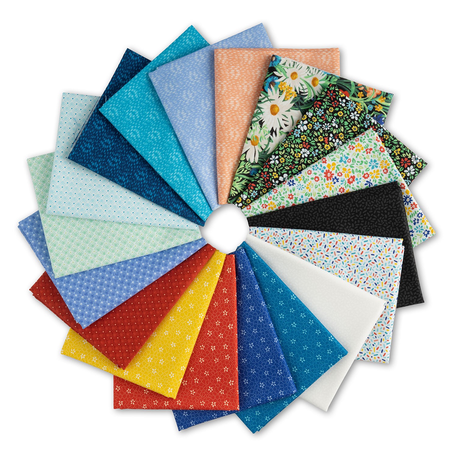 Hello Daisy! Fat Quarter Sampler | ConnectingThreads.com