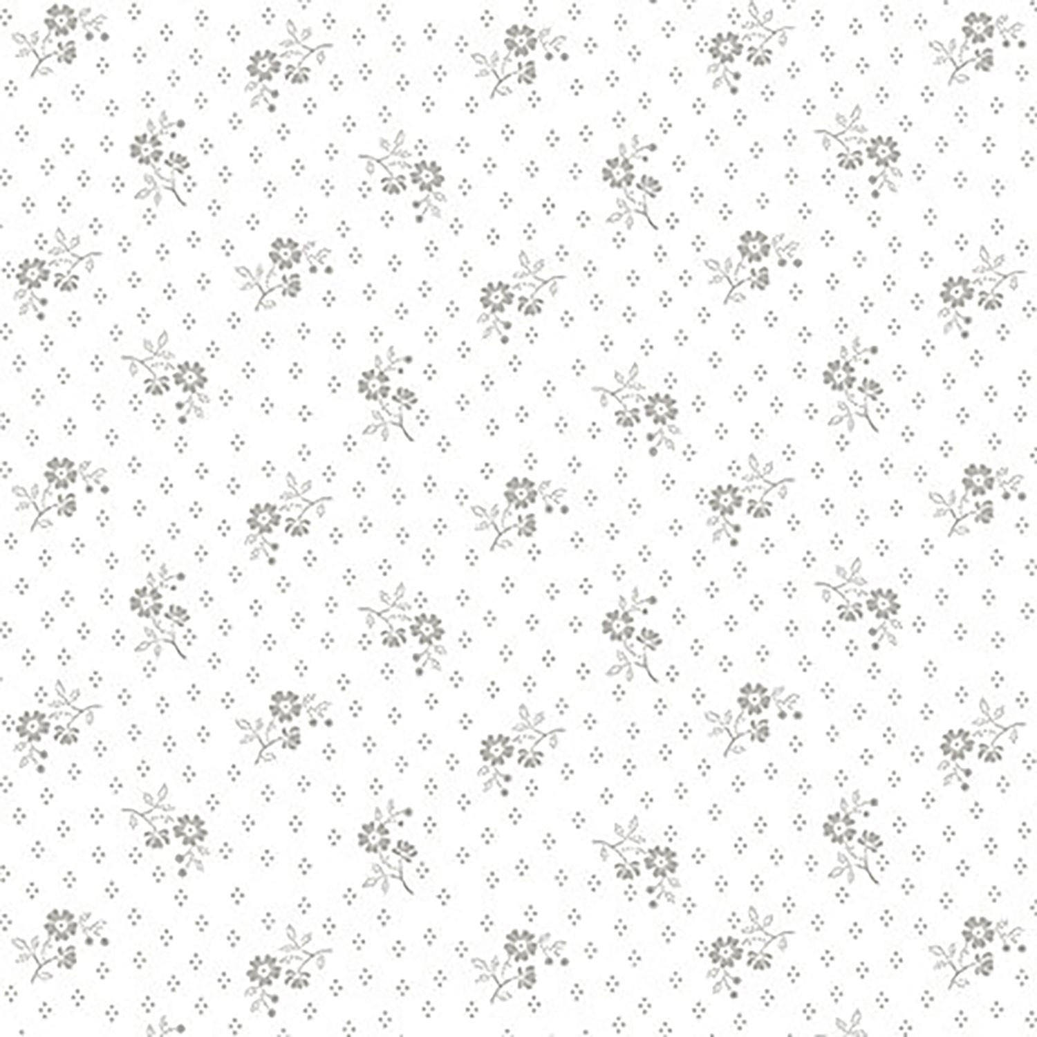 Quilter's Flour III - Ditsy Floral with Tiny Dots | ConnectingThreads.com
