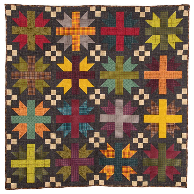 Scrappenstance - Scrappenstance Evening Quilt Kit | ConnectingThreads.com