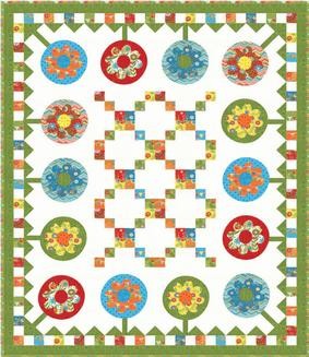 Plant A Garden Quilt Pattern Download | ConnectingThreads.com