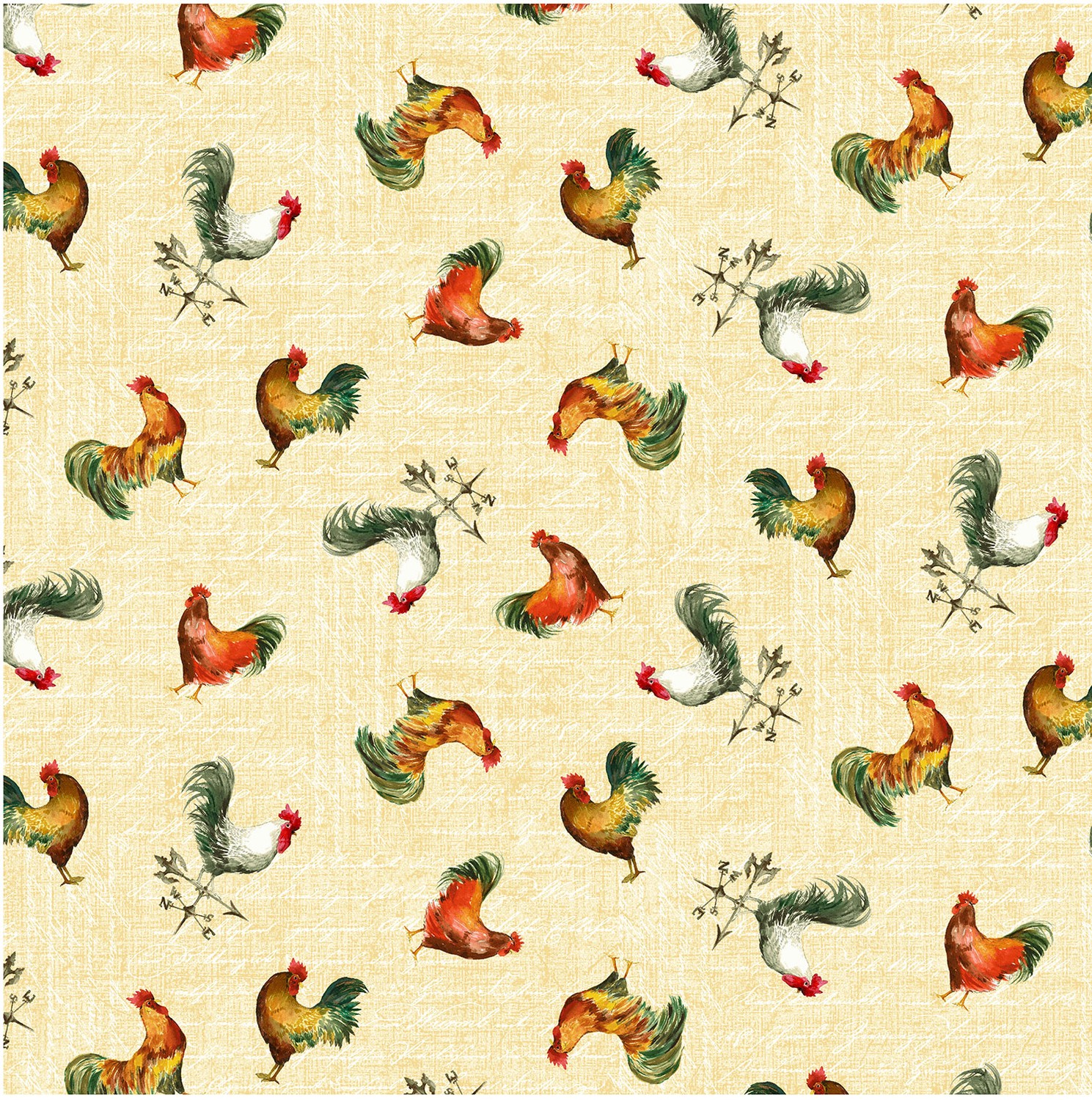 County Fair - Rustic Roosters | ConnectingThreads.com