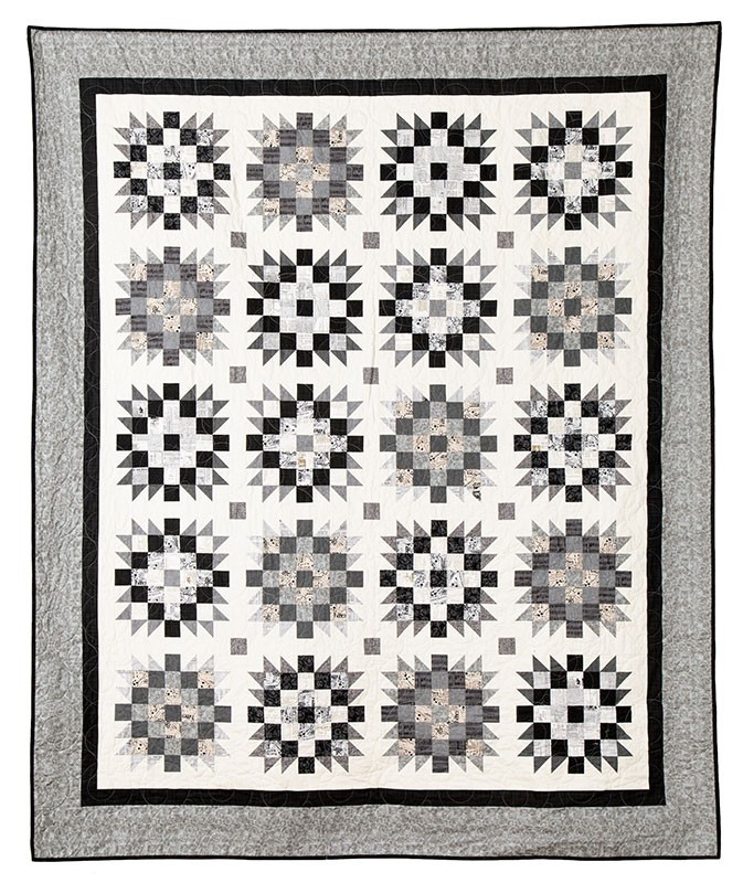 Impressions + Monochrome - Boxed Set Quilt Kit | ConnectingThreads.com
