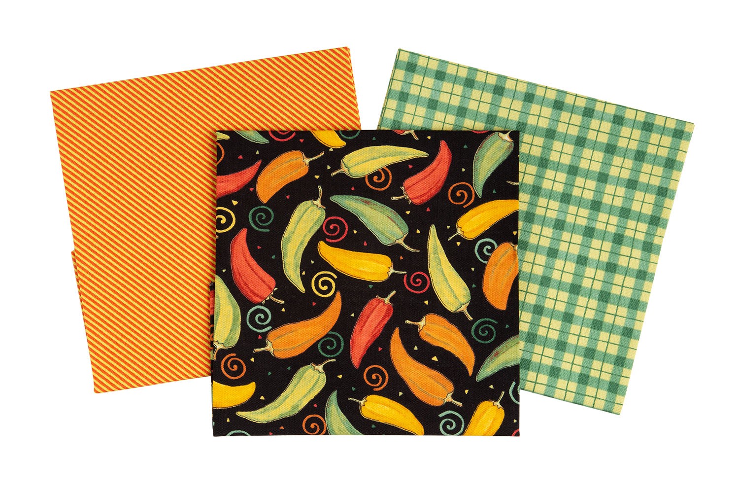 Precut Bundles - Picnic Peppers 3-Yard Quilt Bundle | ConnectingThreads.com