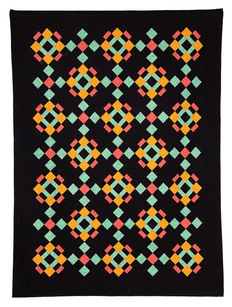 Vibrant Fall Moods - Mini Morsels Quilt Kit | ConnectingThreads.com