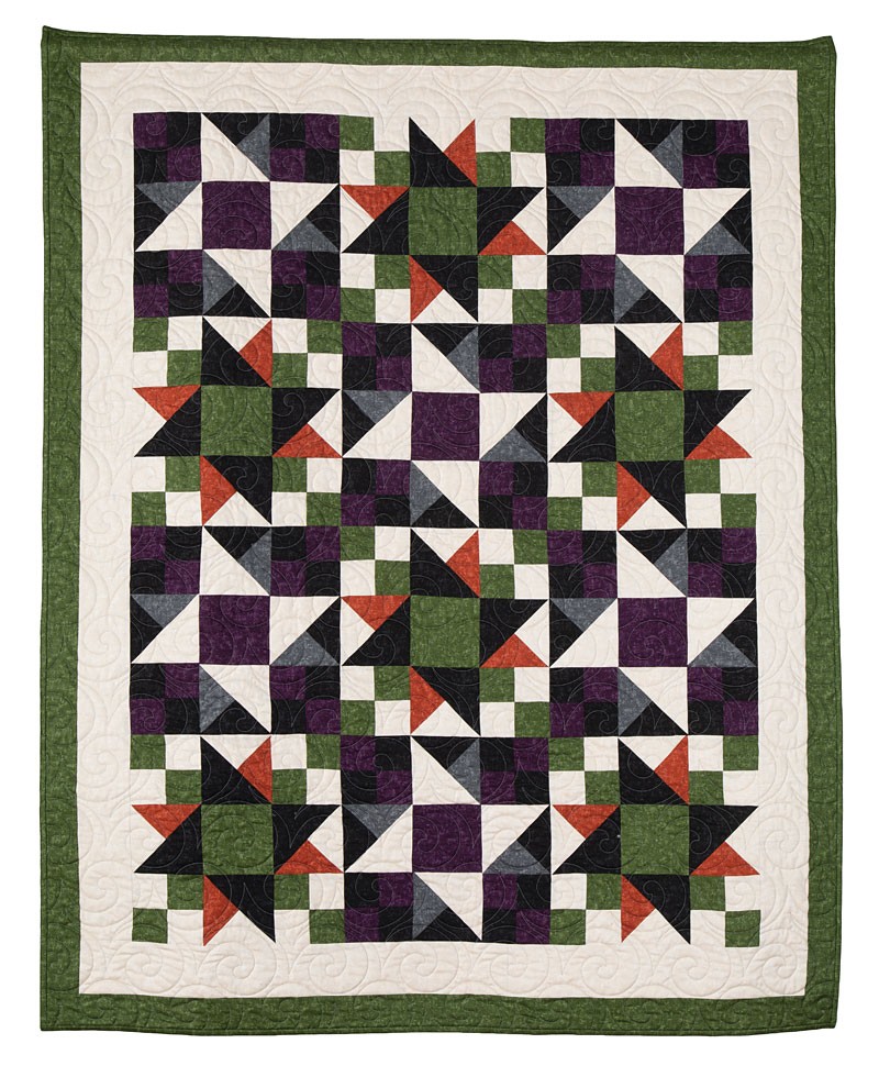 Vibrant Fall Moods - Coastal Stars Quilt Kit | ConnectingThreads.com