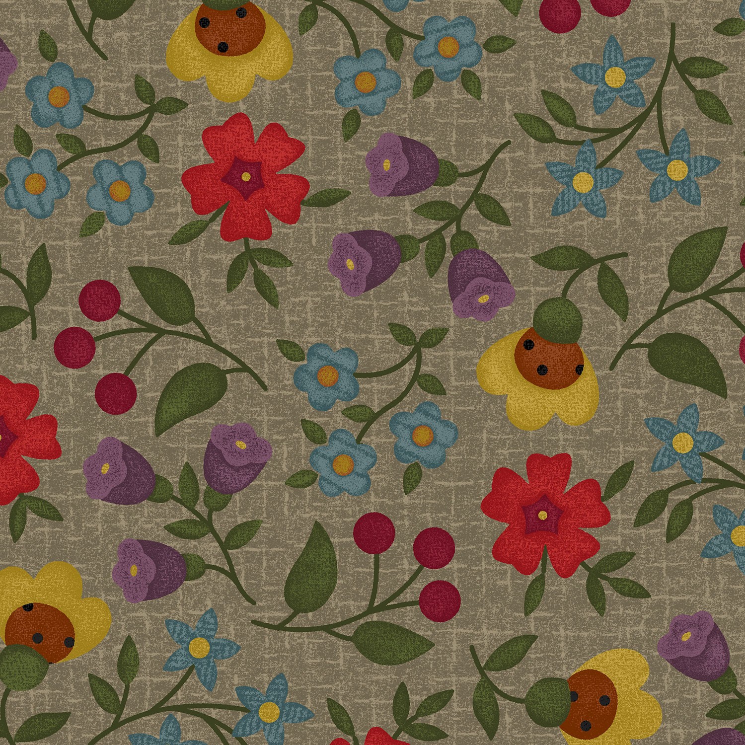 Floral Flannel | ConnectingThreads.com