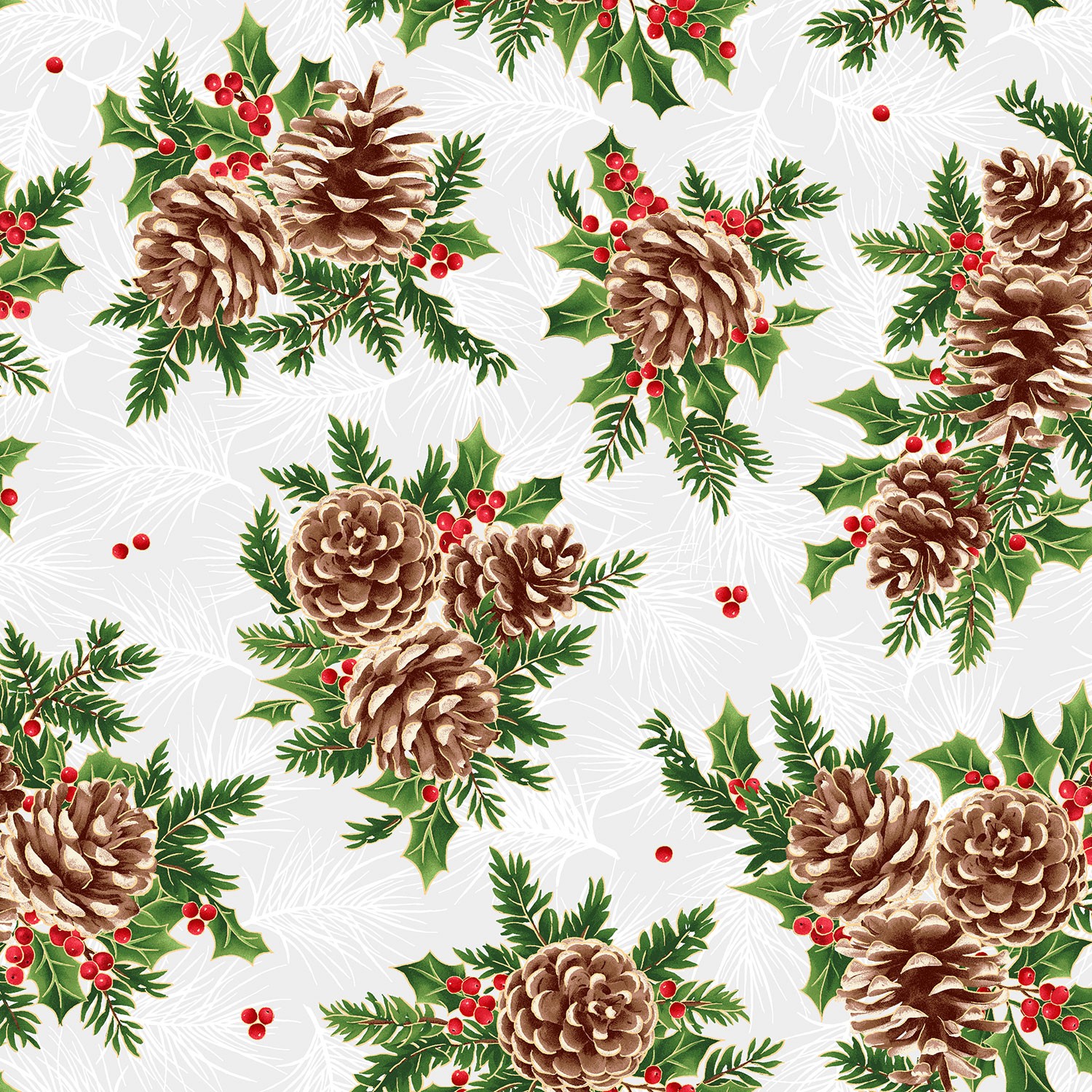 Pinecone Metallic | ConnectingThreads.com