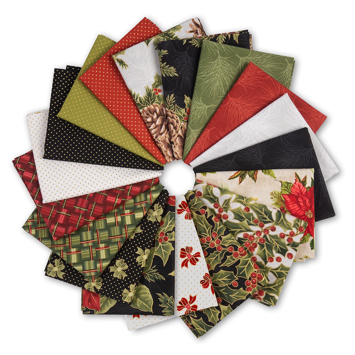 Evergreen Bows Fat Quarter Sampler | ConnectingThreads.com