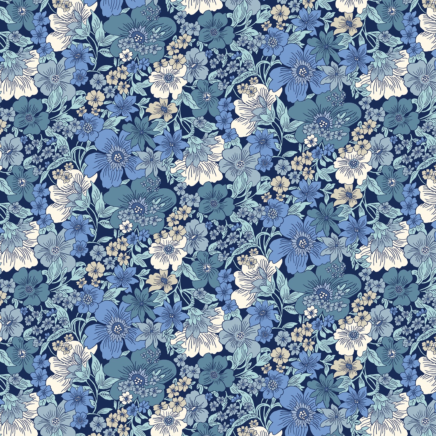 Icy Splendor - Pretty Petals II | ConnectingThreads.com