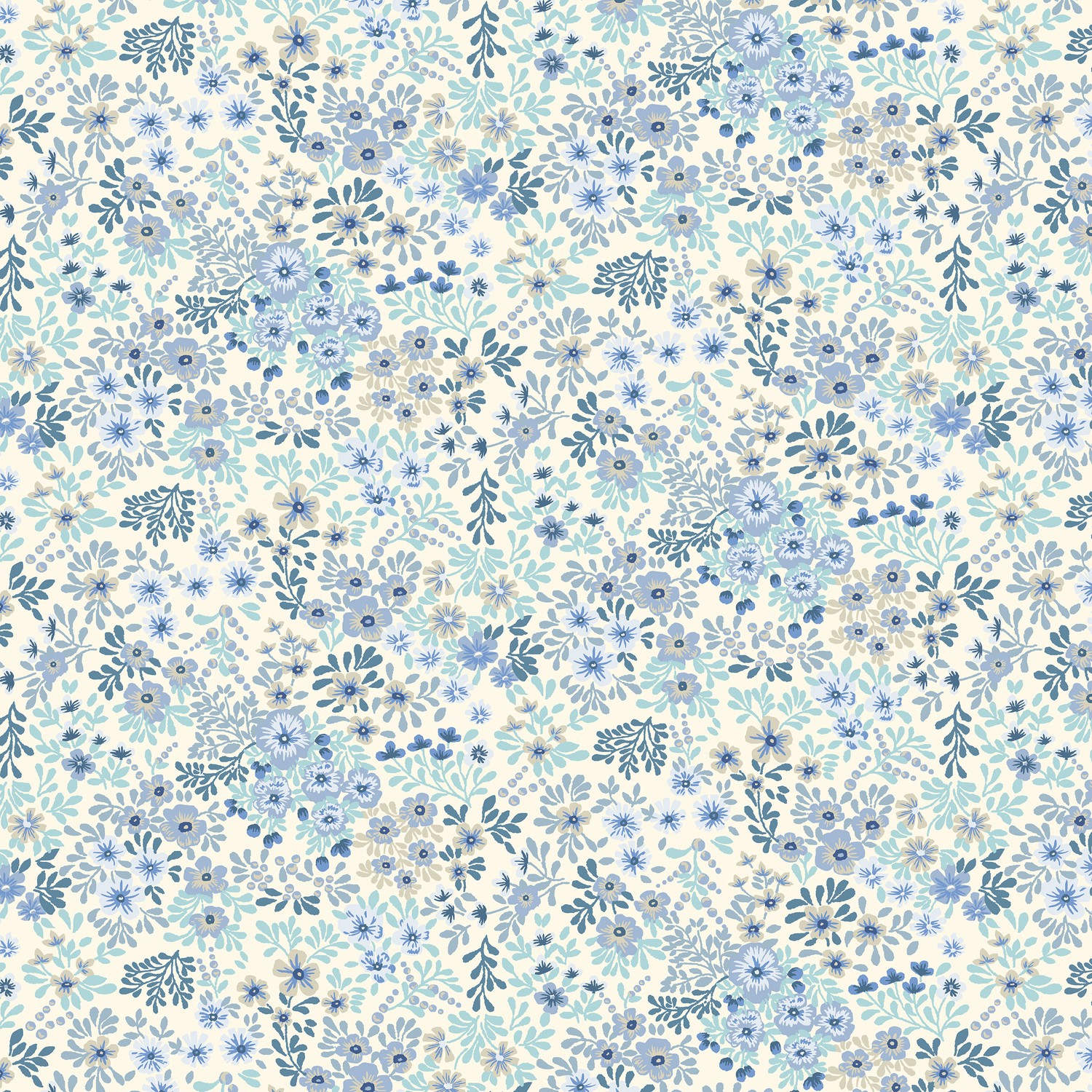 Icy Splendor - Flower Fields | ConnectingThreads.com