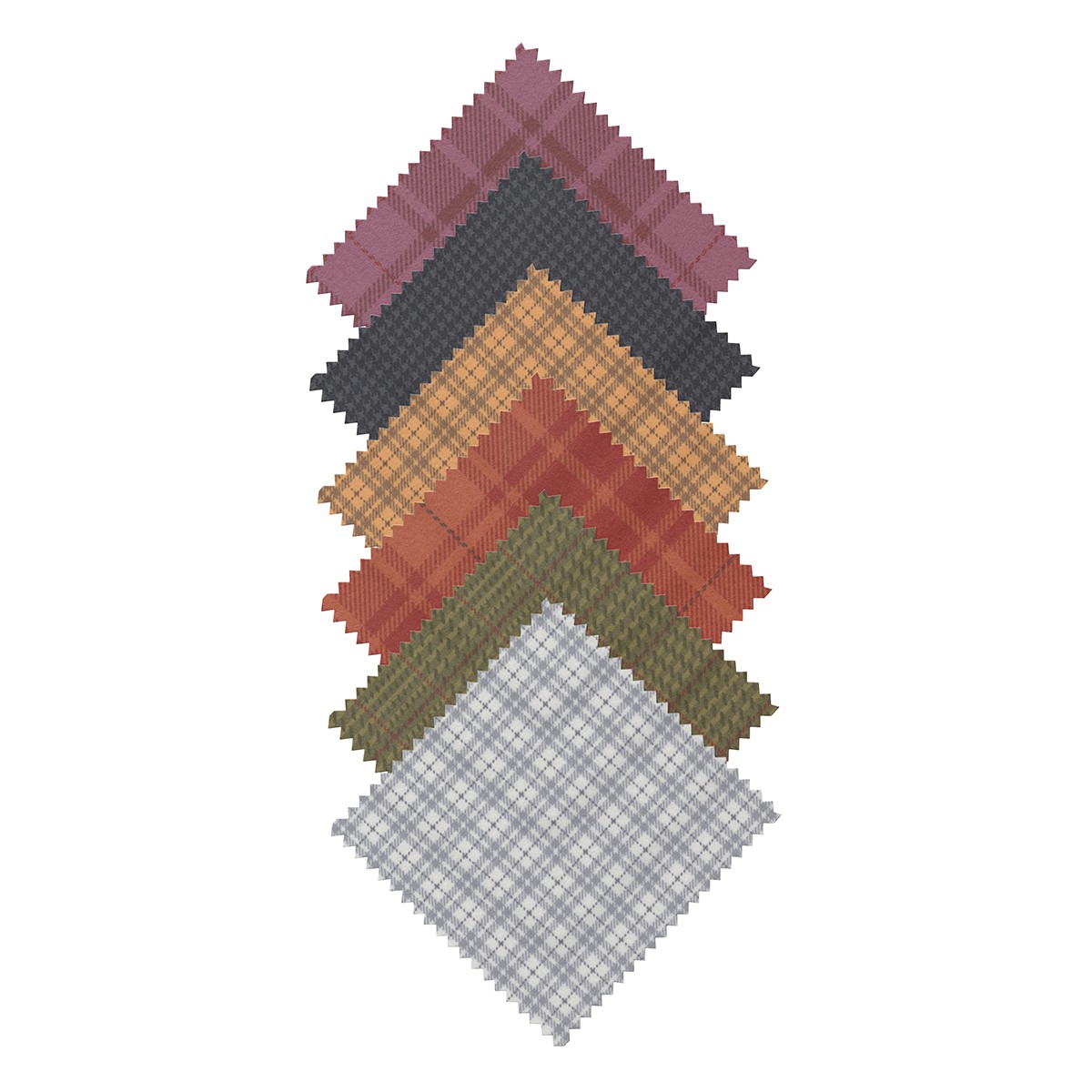 Autumn Gatherings Flannel 5 in Charms | ConnectingThreads.com