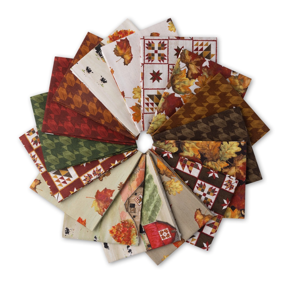 Fall Barn Quilts - Fall Barn Quilts Fat Quarter Sampler ...