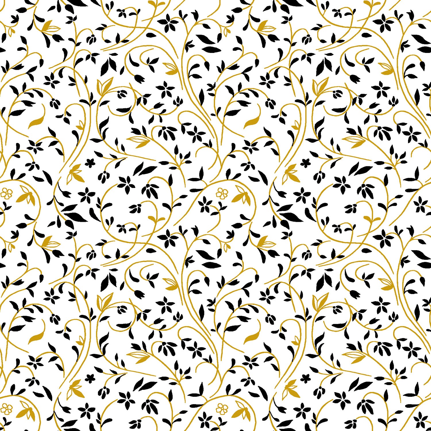 Swirling Vine Metallic | ConnectingThreads.com