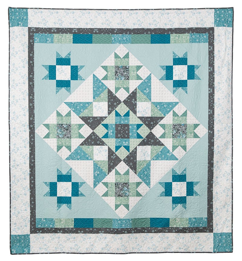 Chateau d'Avignon - Broken Star Medallion Quilt Kit | ConnectingThreads.com