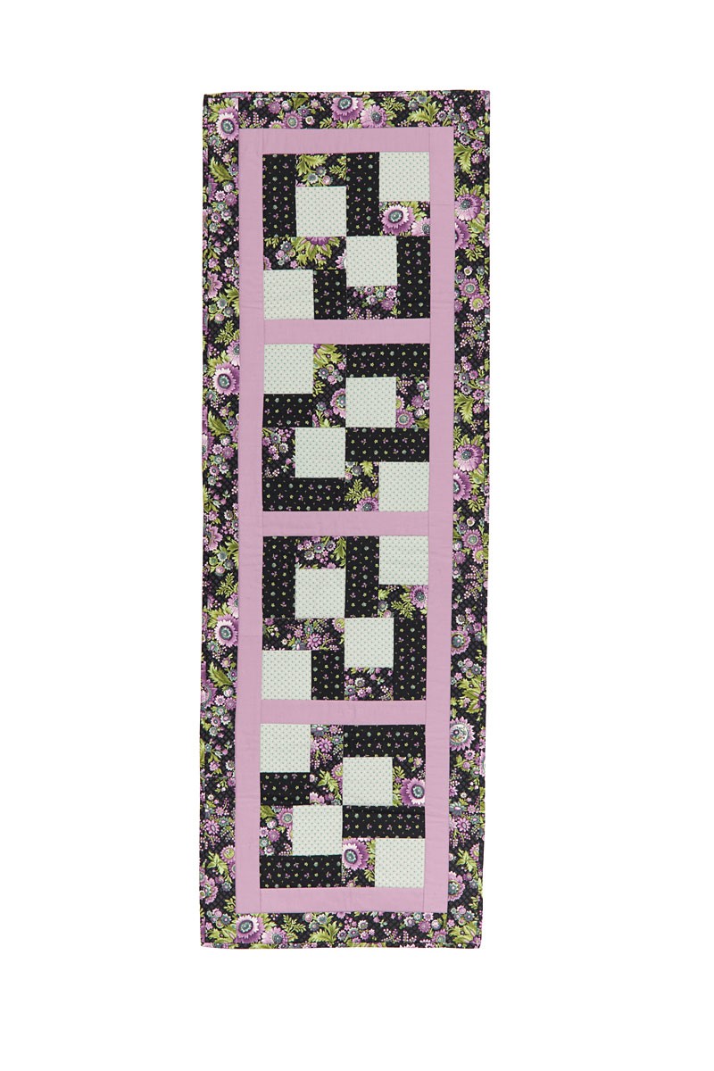 Operetta - Crazy Eights Table Runner Kit | ConnectingThreads.com