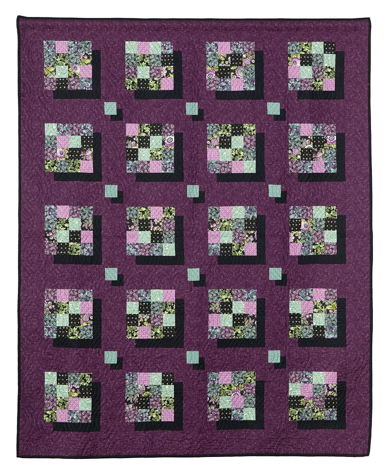 Operetta - Hovering Throw Quilt Kit | ConnectingThreads.com