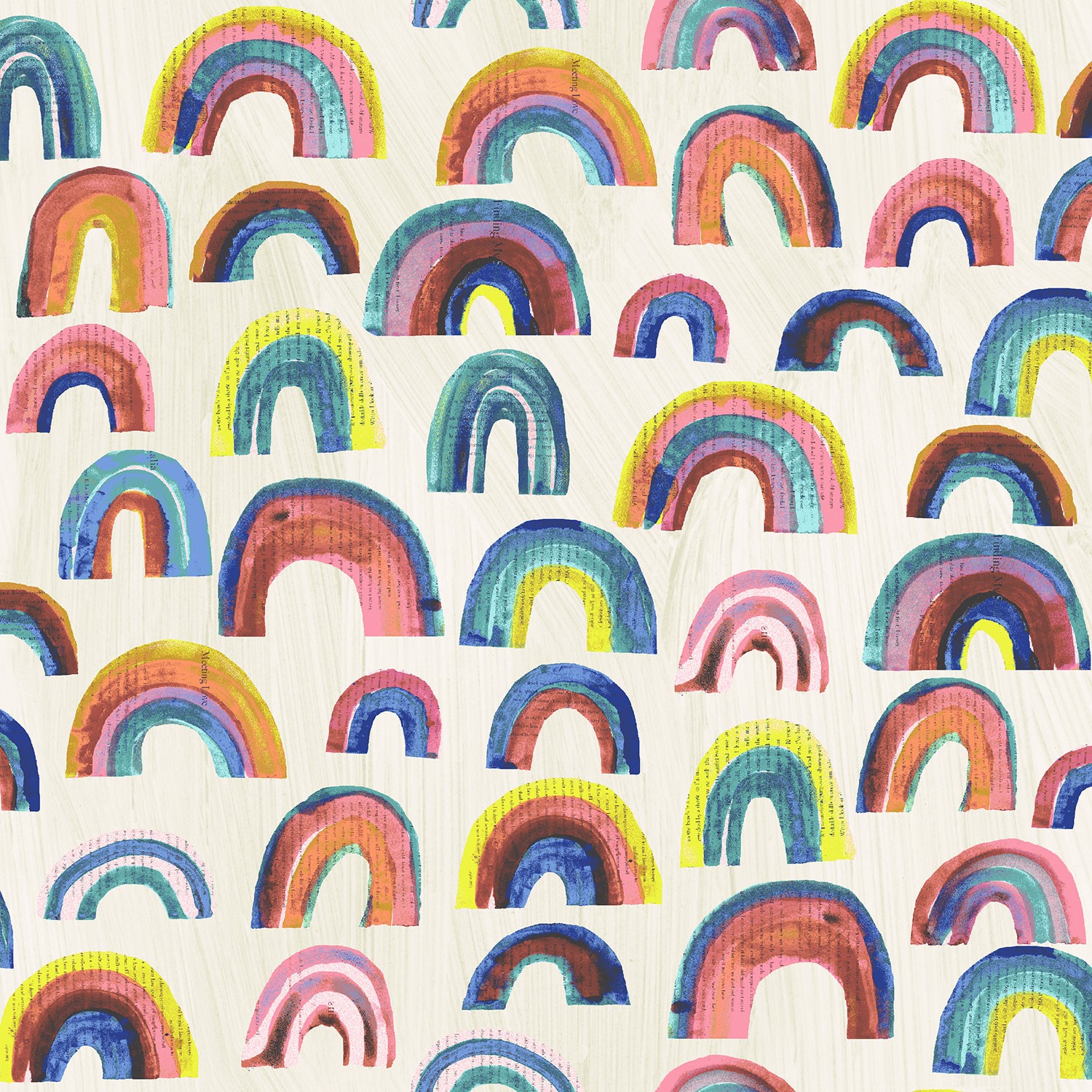 Happy - Paper Rainbows | ConnectingThreads.com