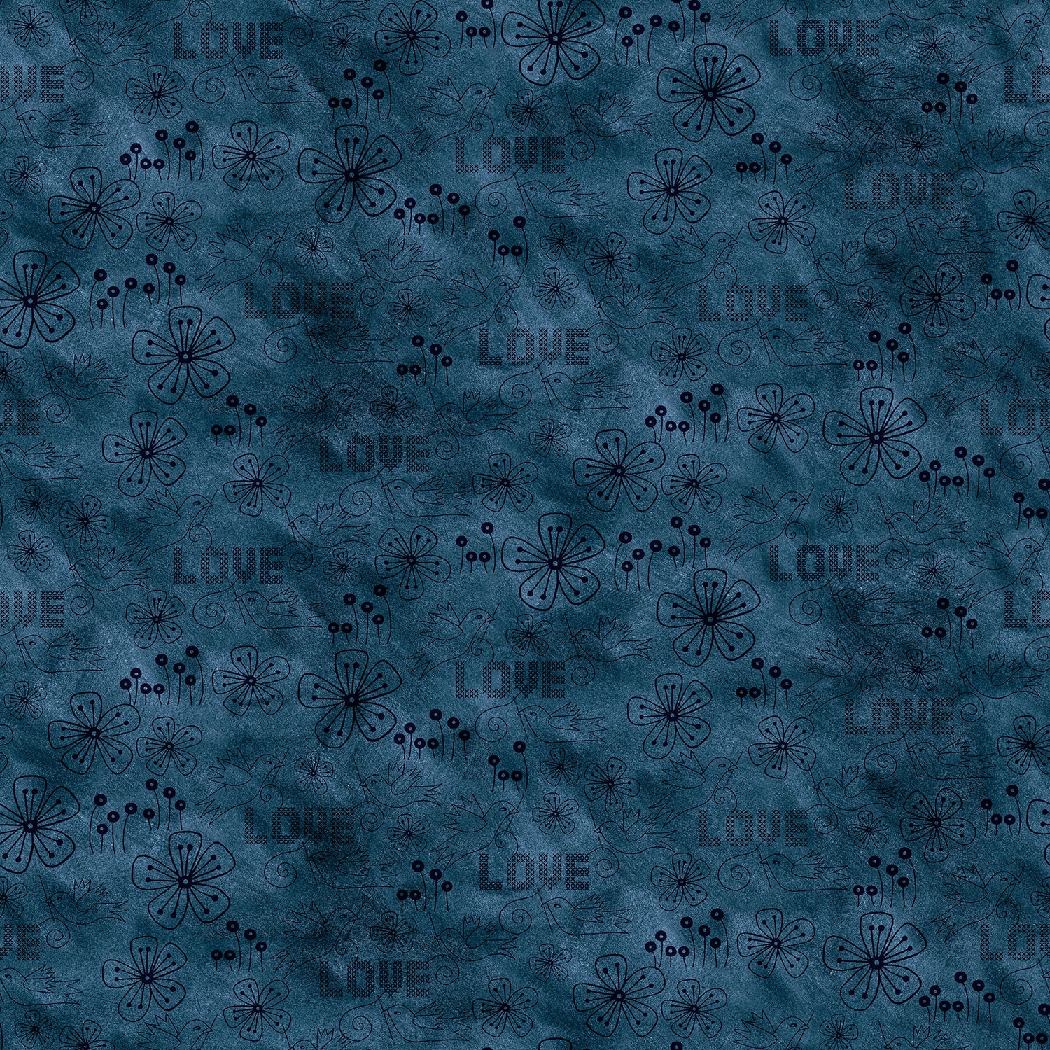 Stitchy Birds - Love | ConnectingThreads.com