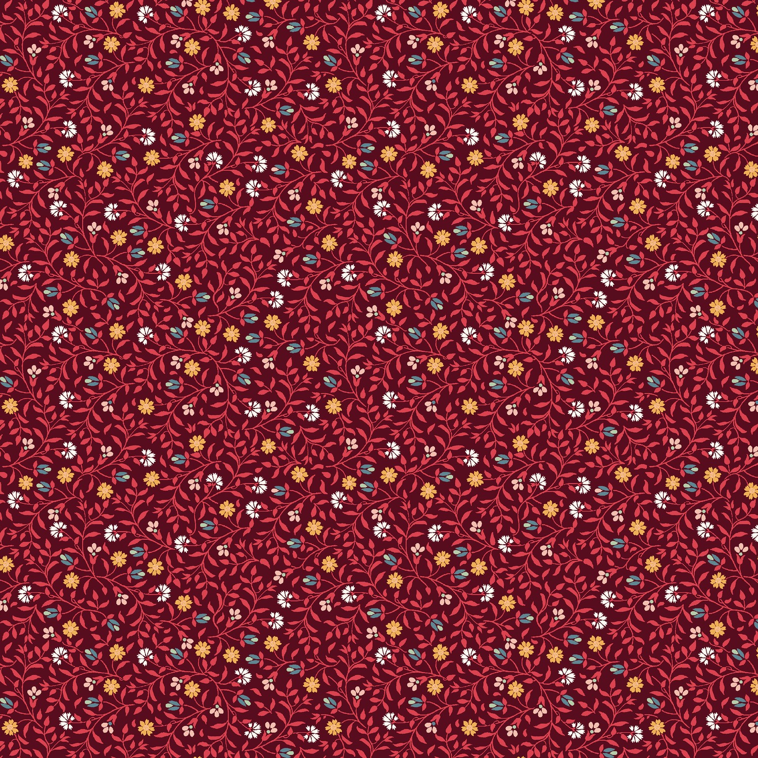 Belles Fleurs - Gridwork Throw Quilt Kit | ConnectingThreads.com