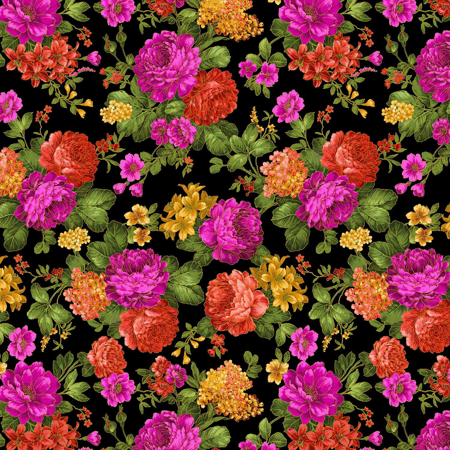 Opulent Floral - Opulent Bouquet | ConnectingThreads.com