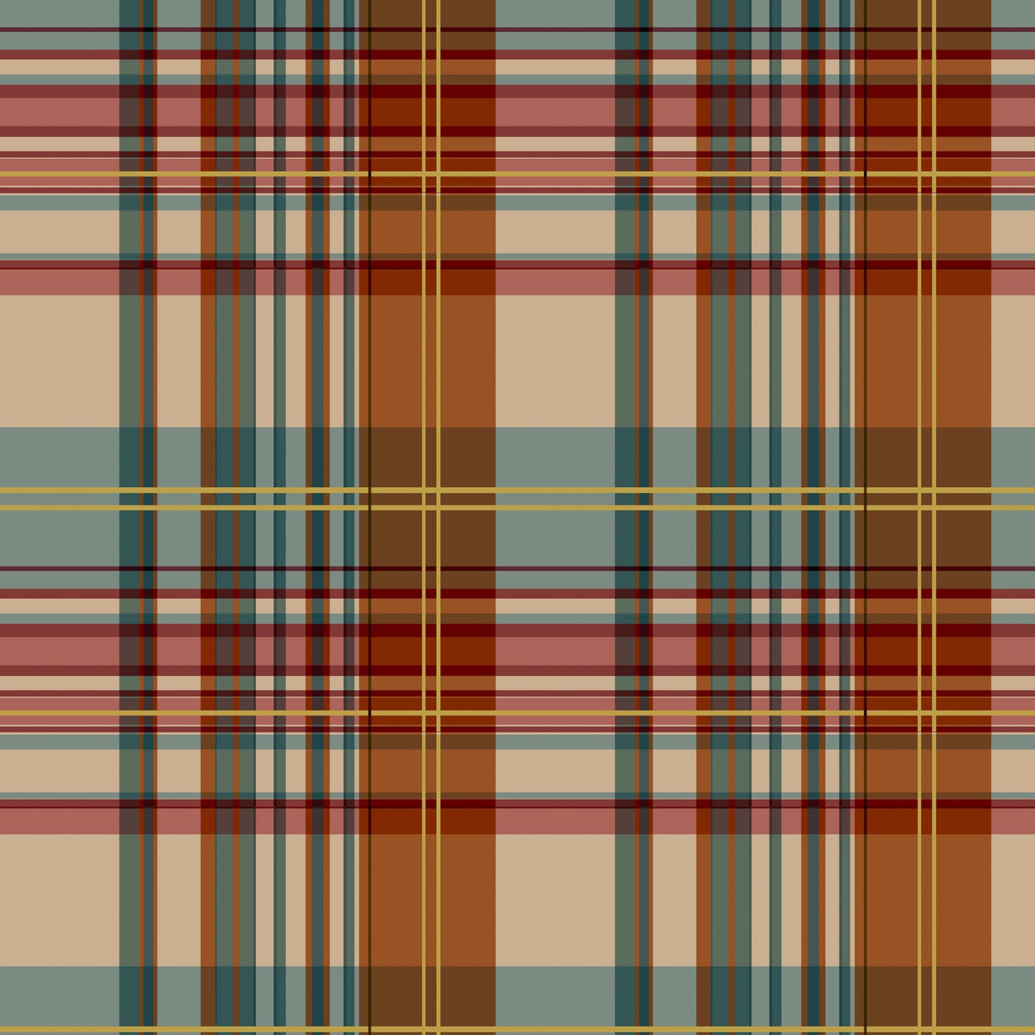 Woodland Blooms - Bryndle Check | ConnectingThreads.com