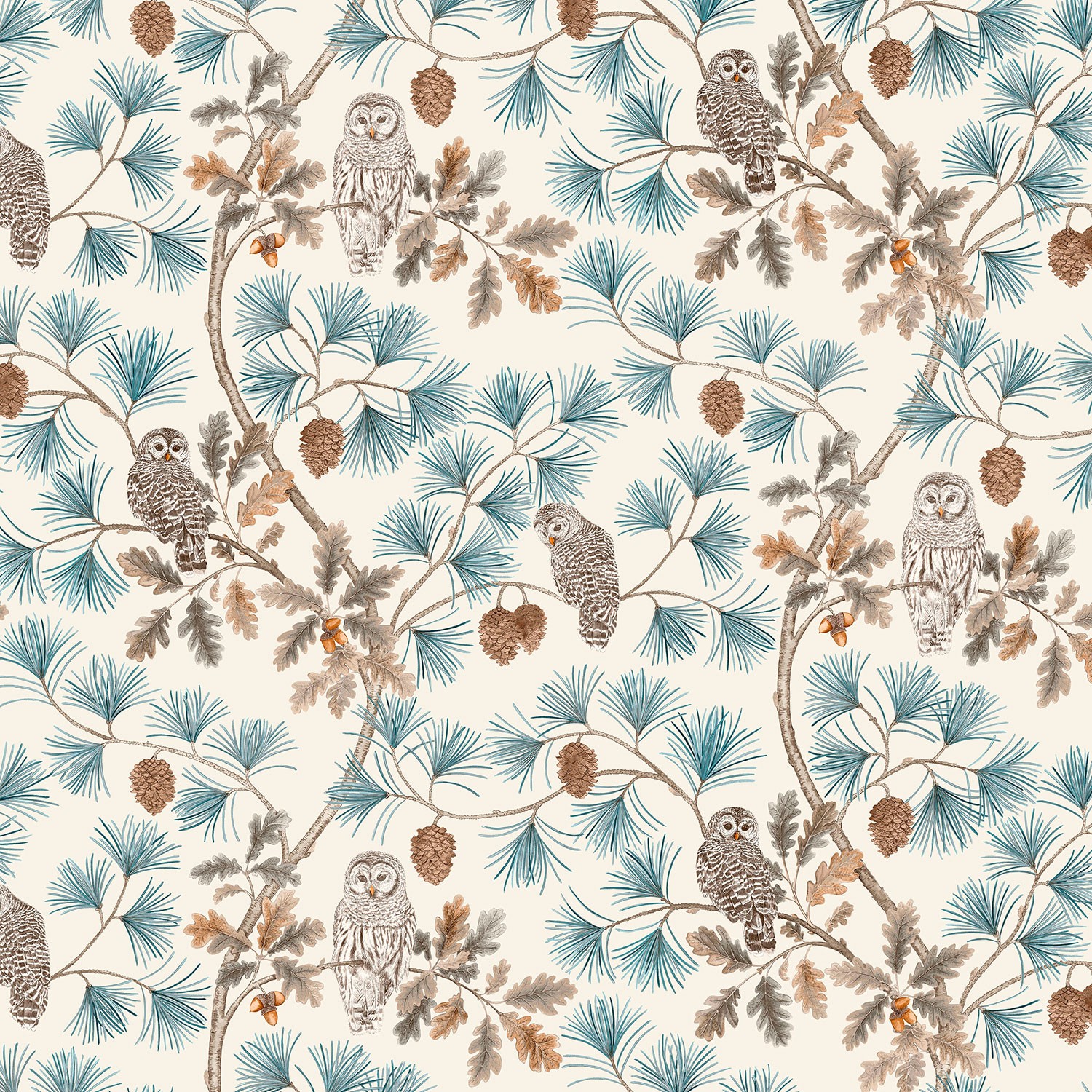 Woodland Blooms - Owlswick | ConnectingThreads.com