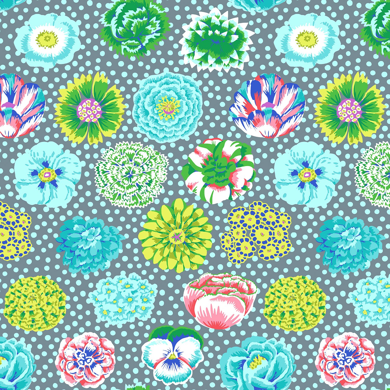 Kaffe Fassett Collective - Big Blooms | ConnectingThreads.com