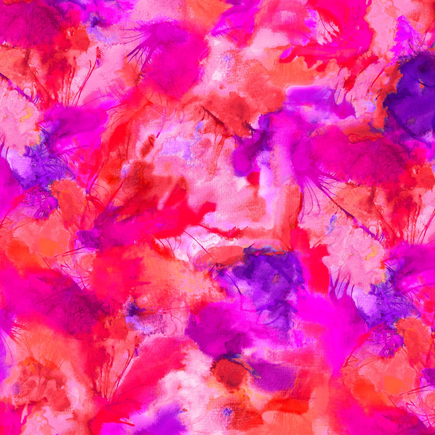 Party Animals - Party Animals Splash Red Quilting Cotton Fabric Yardage | ConnectingThreads.com