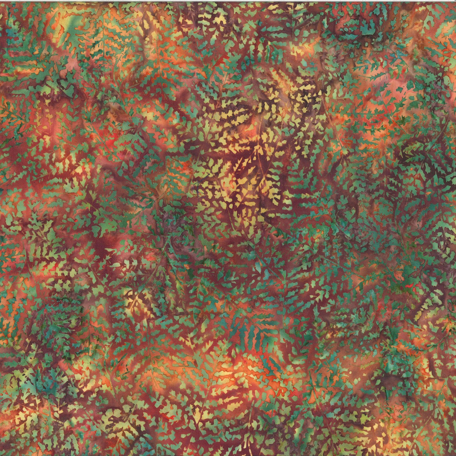 Fall Batiks - Bali Fern | ConnectingThreads.com