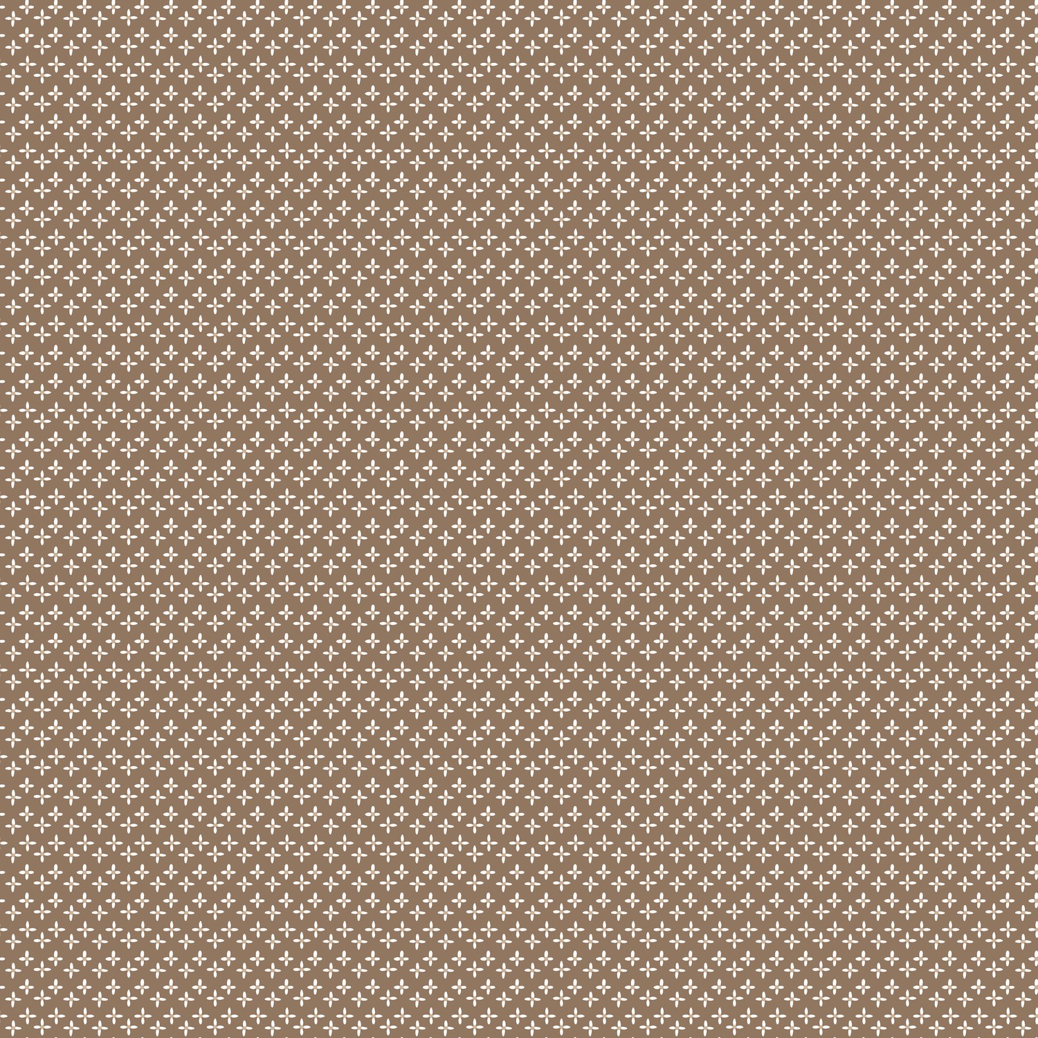 Calico - Calico Daisy Chestnut Quilting Cotton Fabric Yardage | ConnectingThreads.com