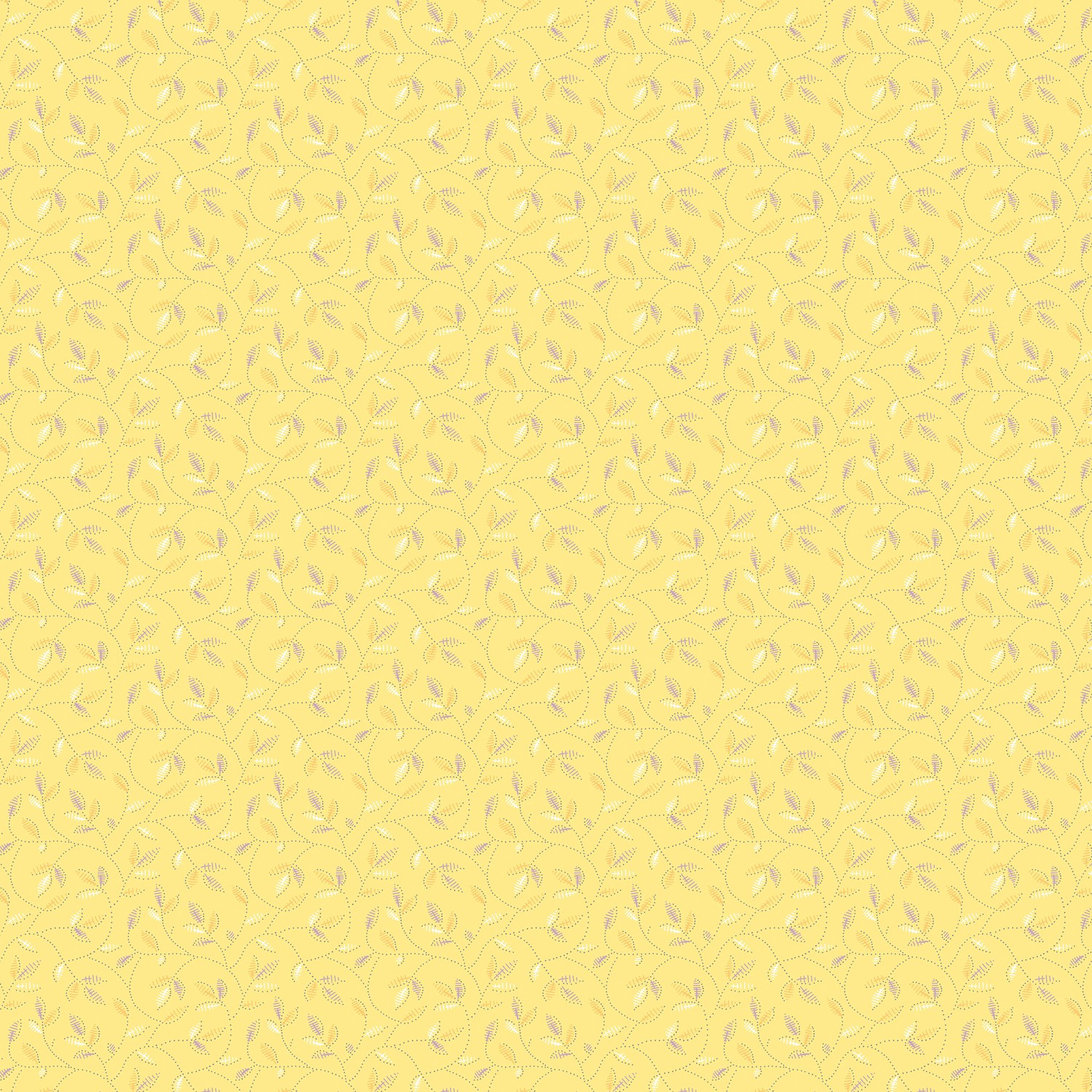 Wildflower Serenade - Dashed Leaves | ConnectingThreads.com