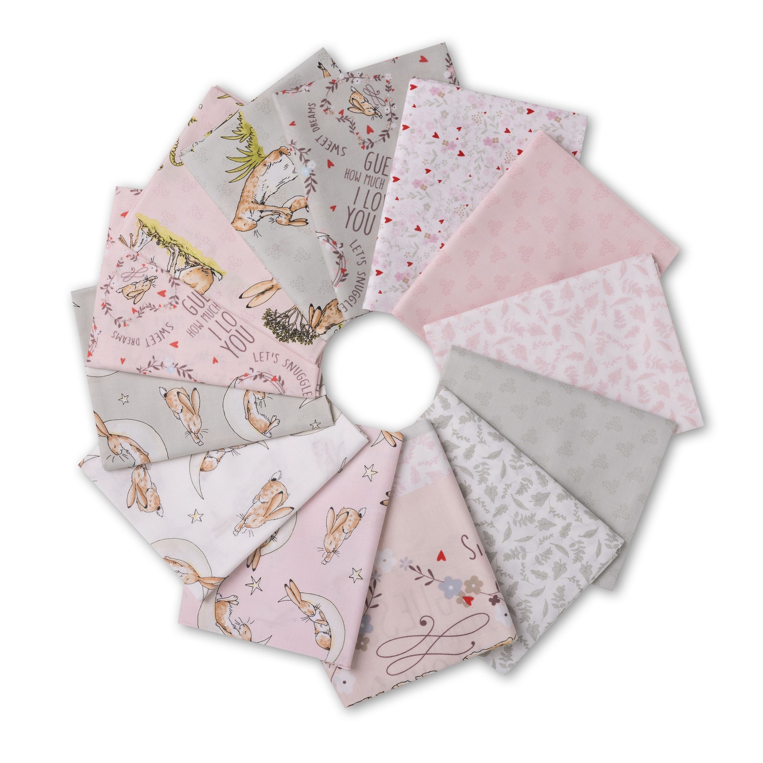 Guess How much I Love You 2022 Fat Quarter Sampler | ConnectingThreads.com