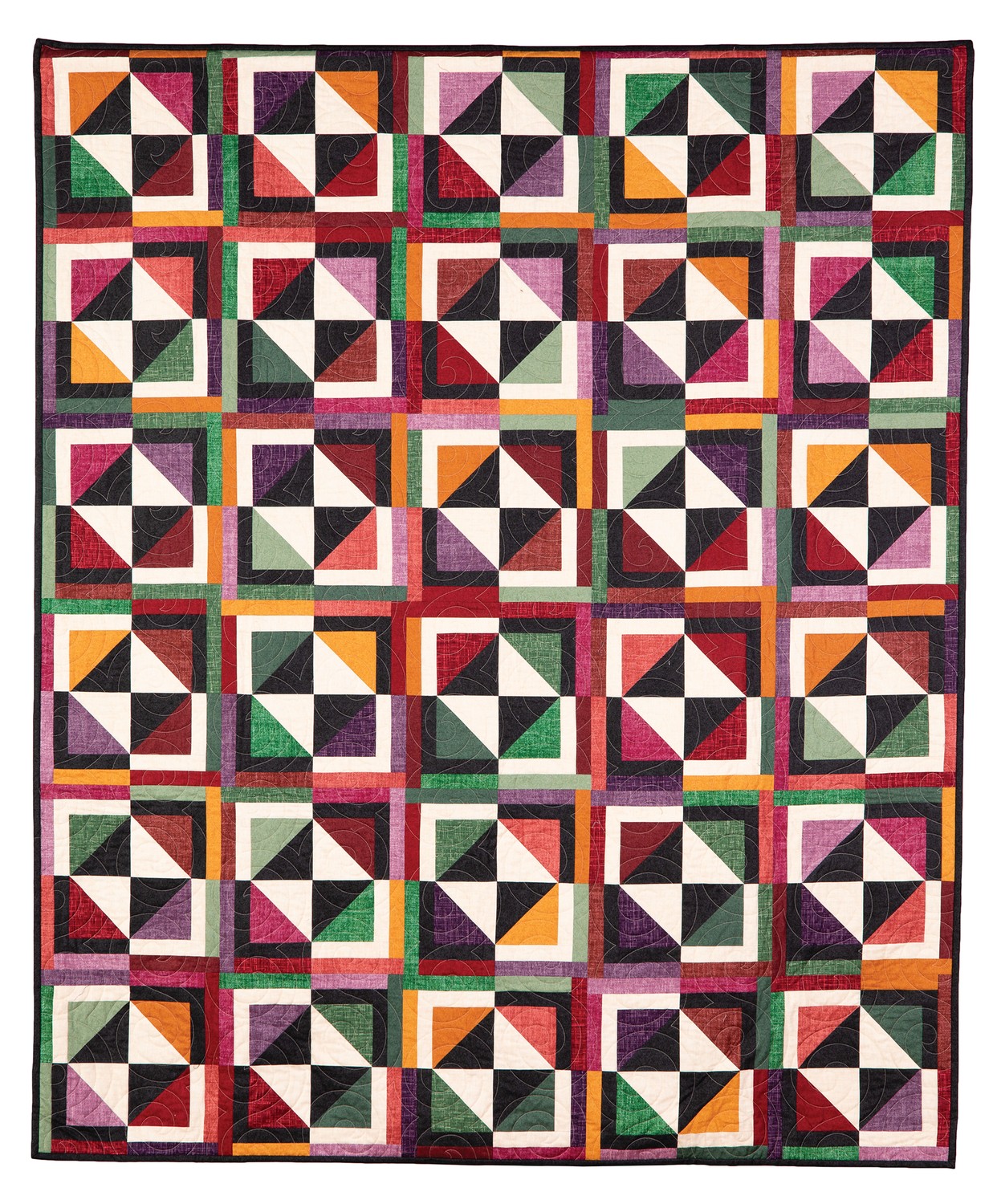 Warm & Cozy for Winter - Kindred Throw Quilt Kit | ConnectingThreads.com