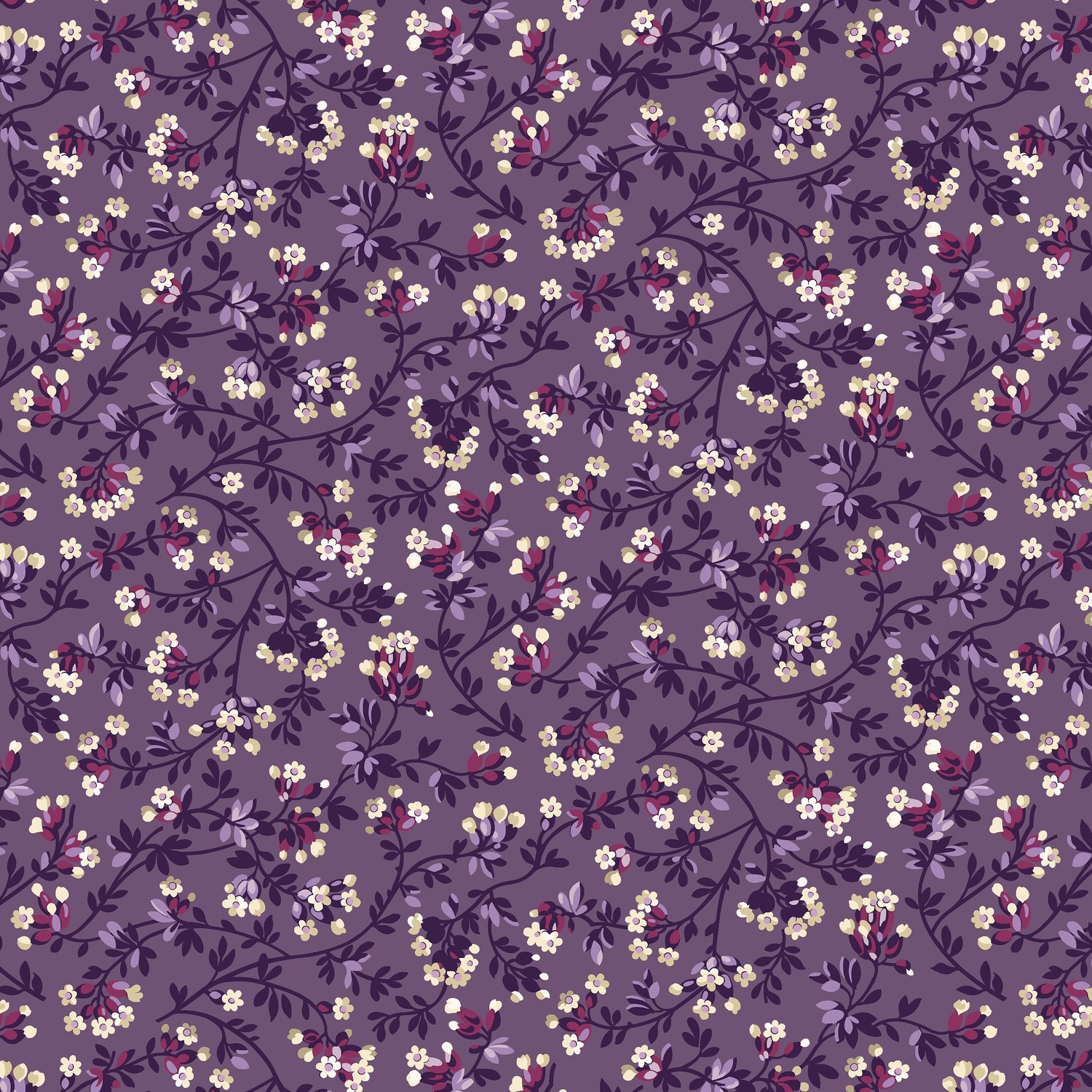 Amethyst Fields - Merlot Quilt Kit | ConnectingThreads.com