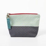 Two-Color Zip Pouch Pattern Download | Connecting Threads