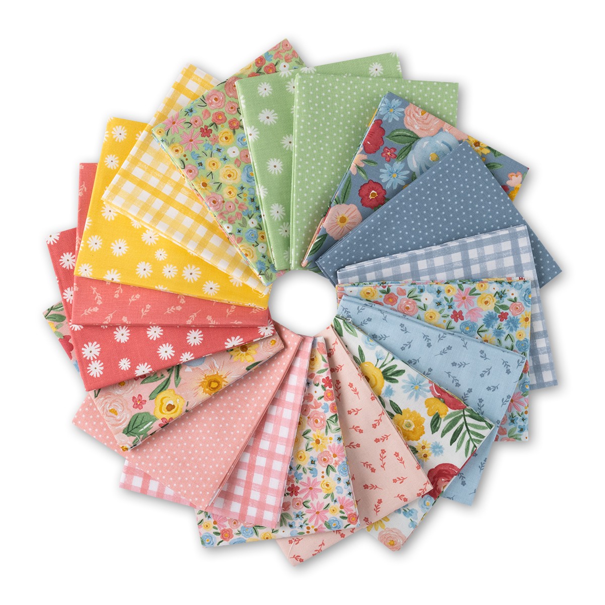 Stash and Save - * Flower Garden Fat Quarter Sampler ...
