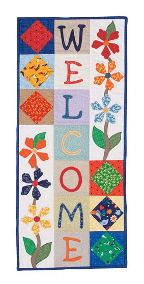 Flower Welcome Pattern Download | Connecting Threads