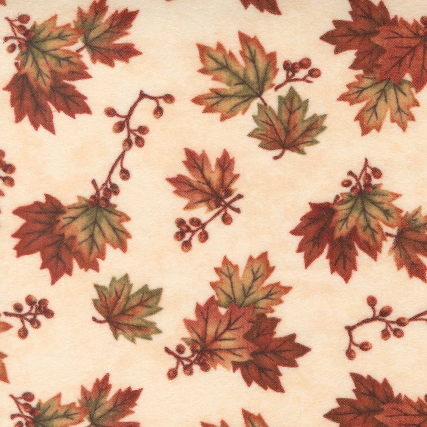 Fall Melody Flannel - Maple Scatter Flannel | ConnectingThreads.com