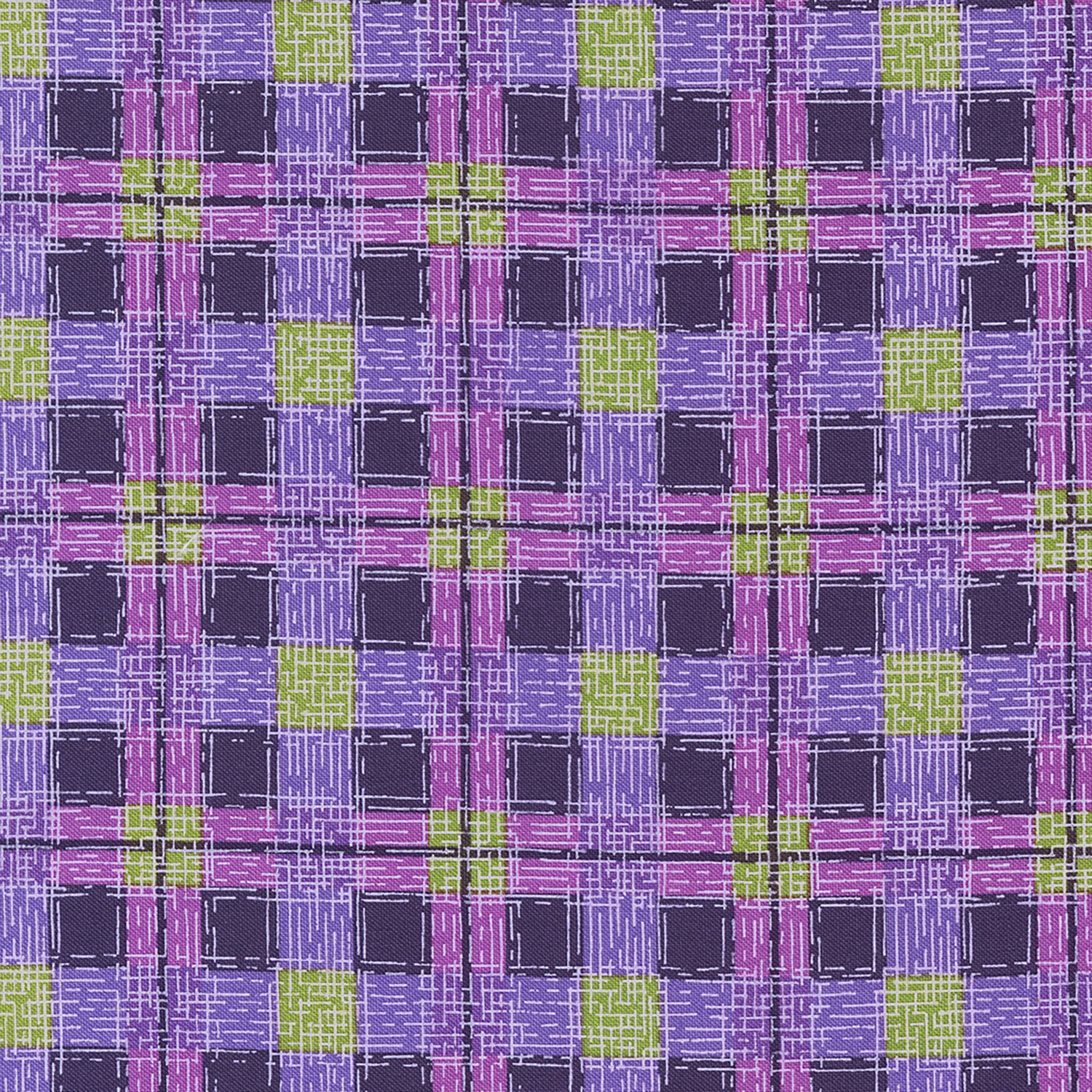 Pansy's Posies - Plaids | ConnectingThreads.com