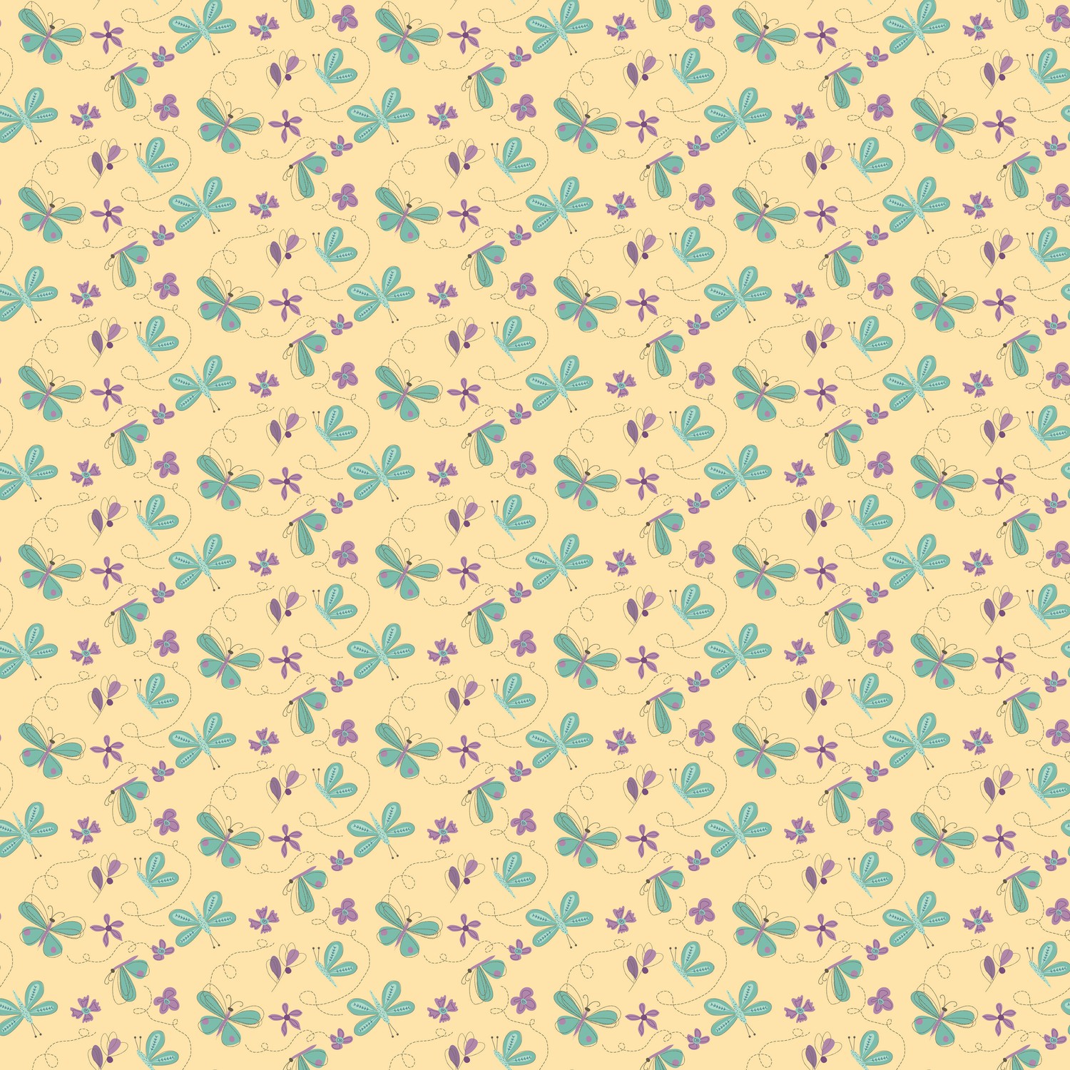 Hello Spring - Butterflies | ConnectingThreads.com