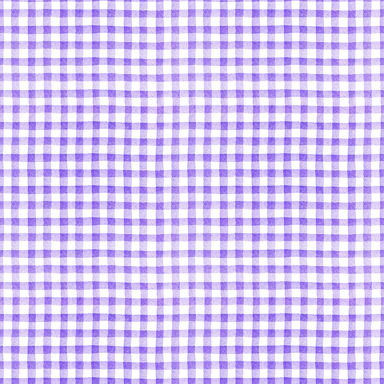 Hoppy Easter Gingham Purple Quilting Cotton Fabric Yardage | ConnectingThreads.com
