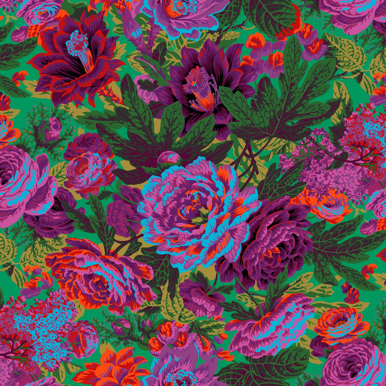 Kaffe Fassett Collective - Floral Burst | ConnectingThreads.com