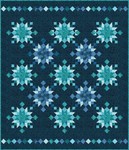Ocean Depths Batiks - Water Crystals Quilt Kit | ConnectingThreads.com