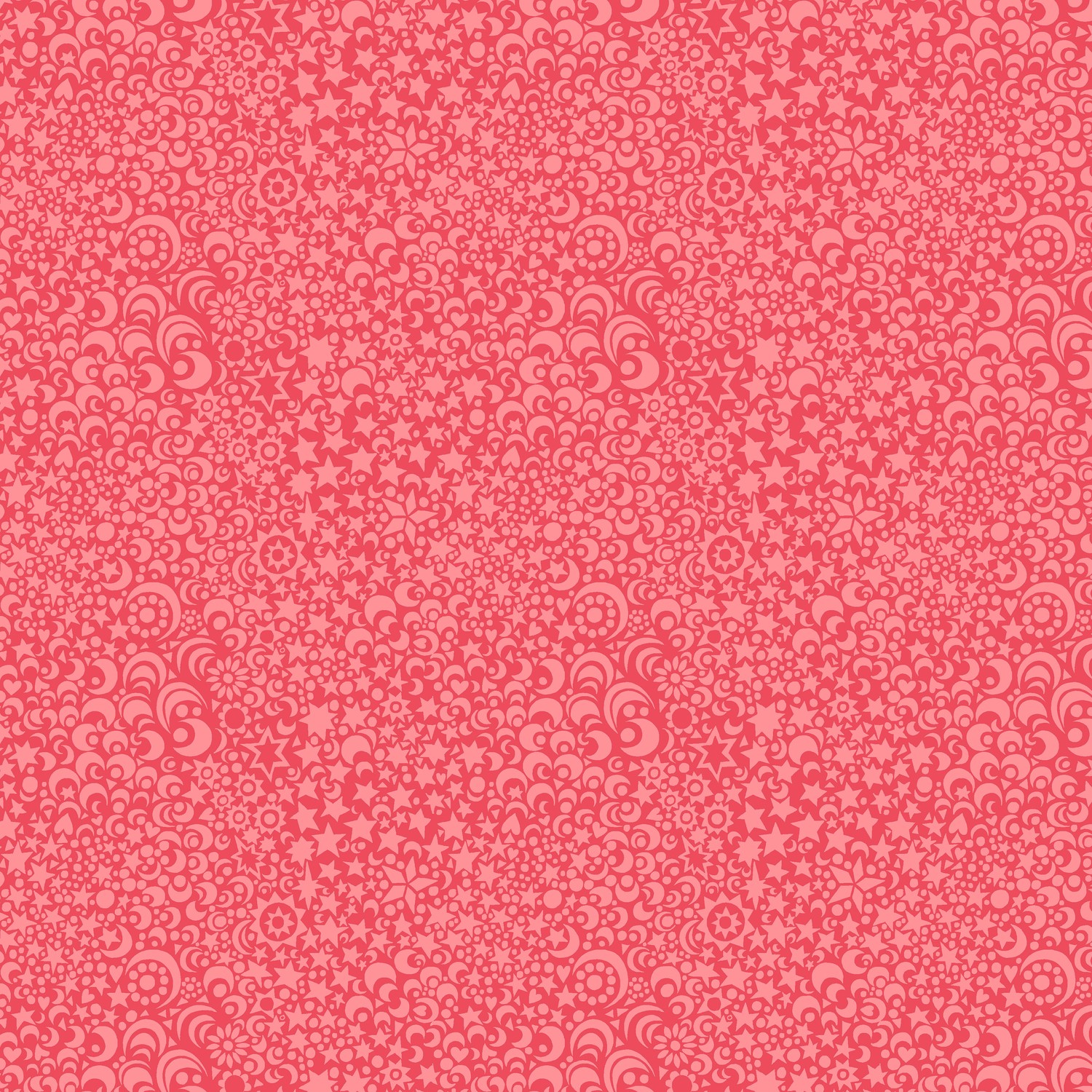 Atlantis Celeste Passion Pink Quilting Cotton Fabric | Connecting Threads
