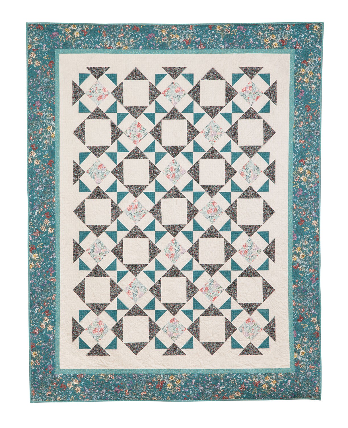 Wildflower Serenade - Wildflower Serenade Wildflower Garden Quilt Kit ...