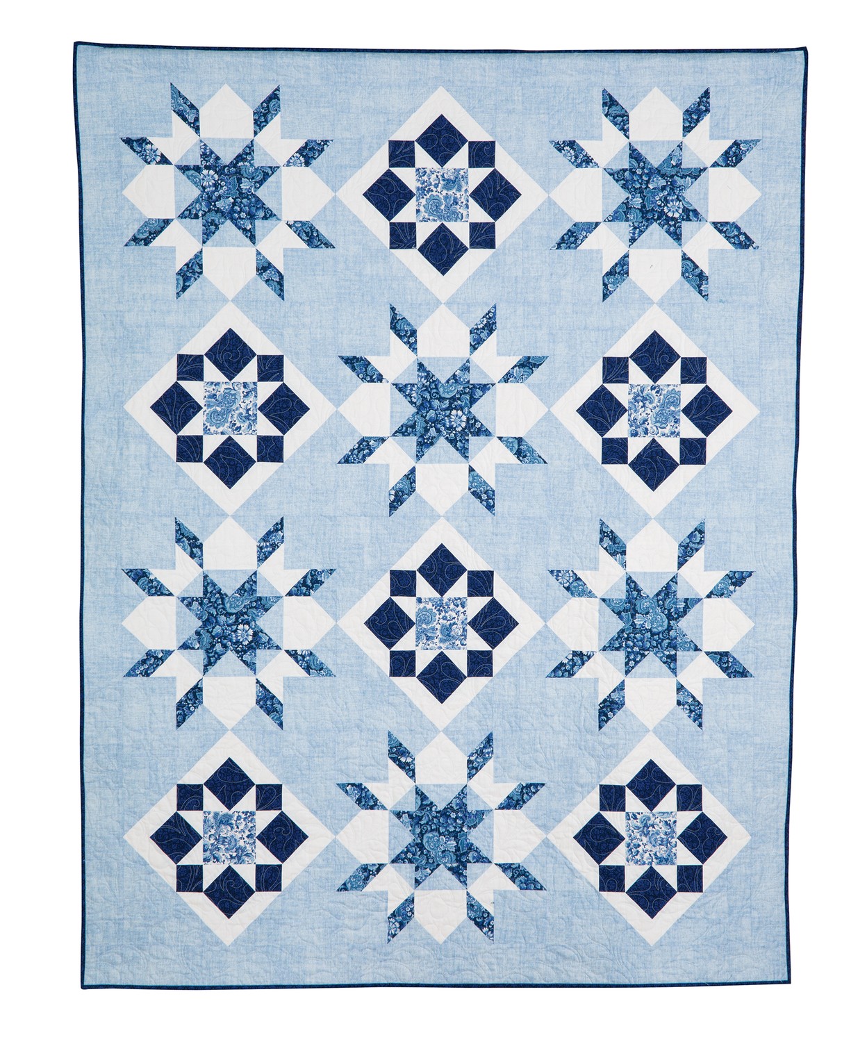 Afternoon Tea - Palm Court Quilt Kit | ConnectingThreads.com