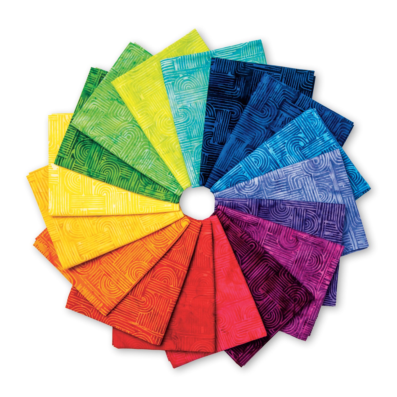 Zen Garden Fat Quarter Sampler | ConnectingThreads.com