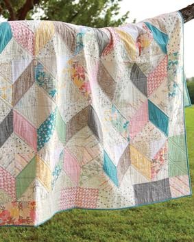 Sugar Cube Quilt Pattern Download | ConnectingThreads.com
