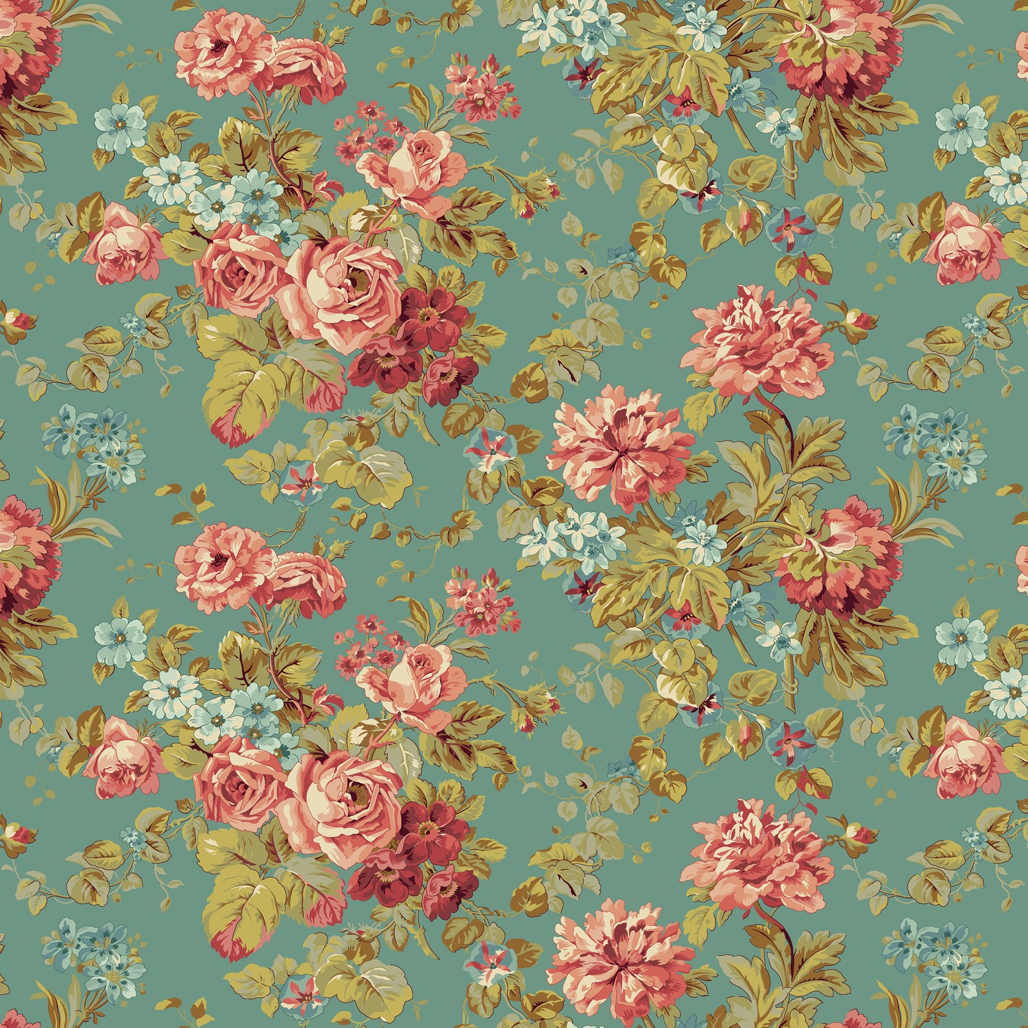 Primrose - Rose Garden | ConnectingThreads.com
