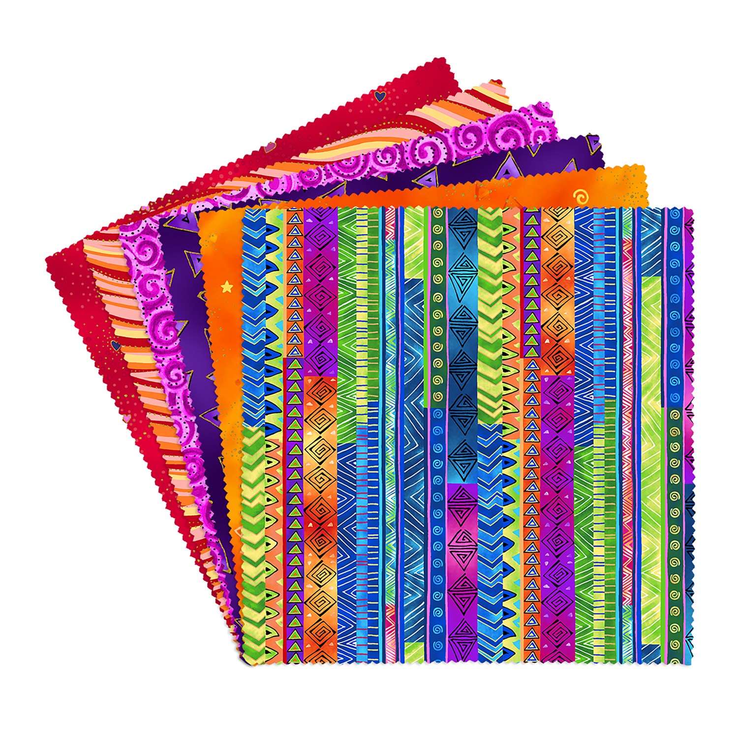 Rainbow Spirit 10 in Squares | ConnectingThreads.com